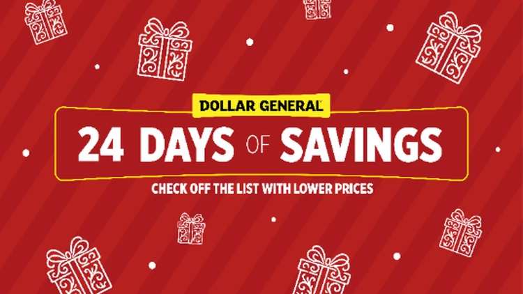 24 Days of Savings at Dollar General: Here’s what you need to know