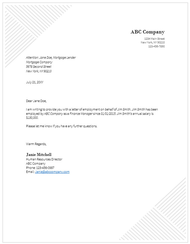 How to Get a Letter of Employment for a Mortgage | ConsumerAffairs®