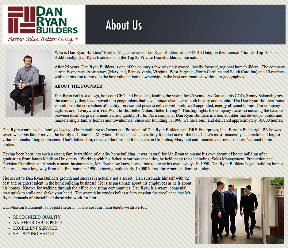 Top 12 Reviews and Complaints about Dan Ryan Builders
