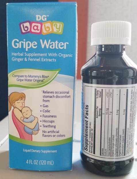 Kingston Pharma recalls DG Baby Gripe Water