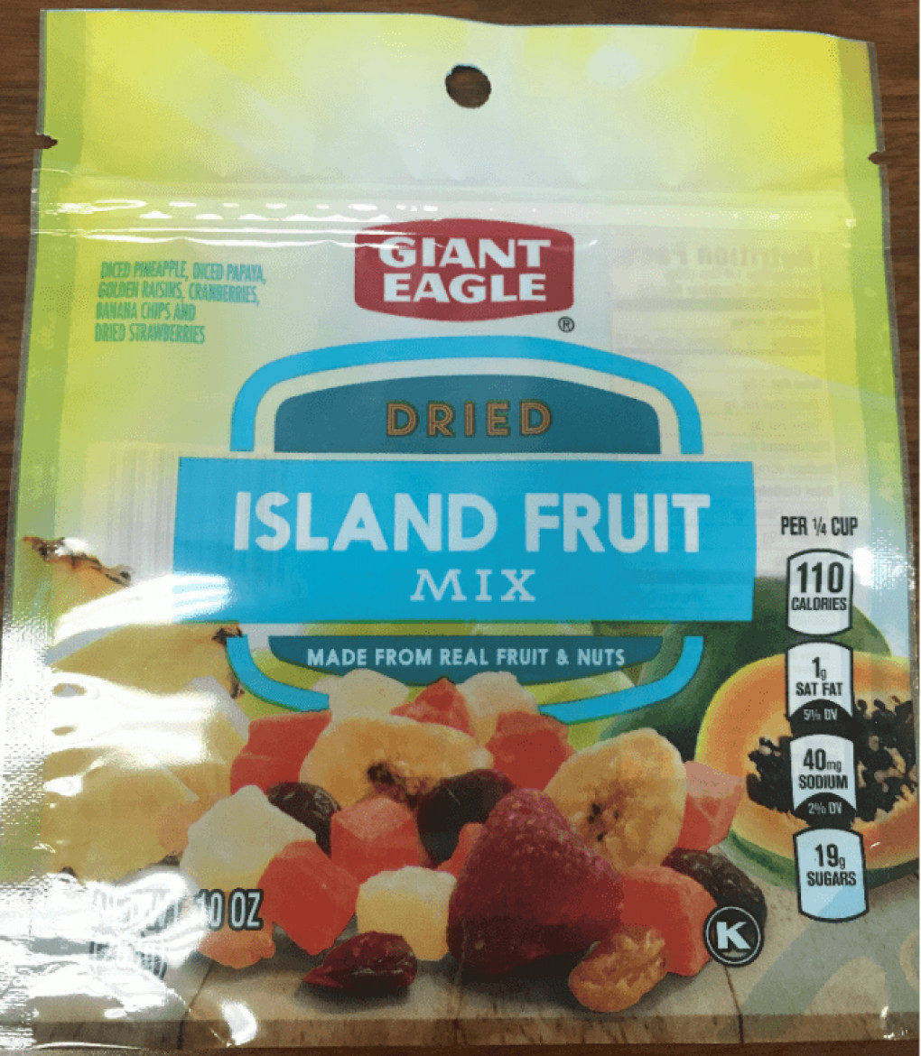 Giant Eagle recalls Dried Fruit Mix Giant Eagle recalls Dried Fruit Mix