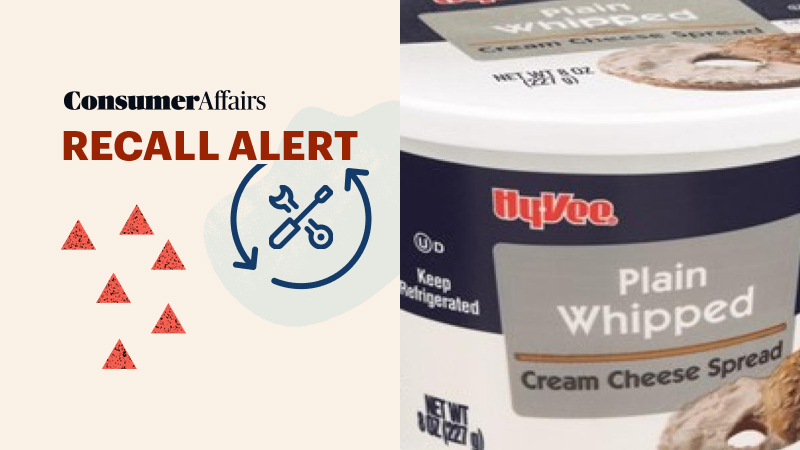 Hy-Vee cream cheese recall for salmonella risk has been expanded