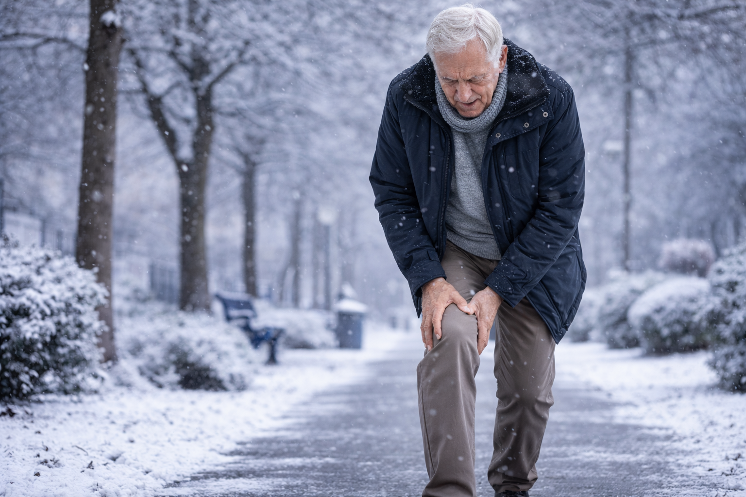 Yes, bitterly cold weather can make joint pain worse