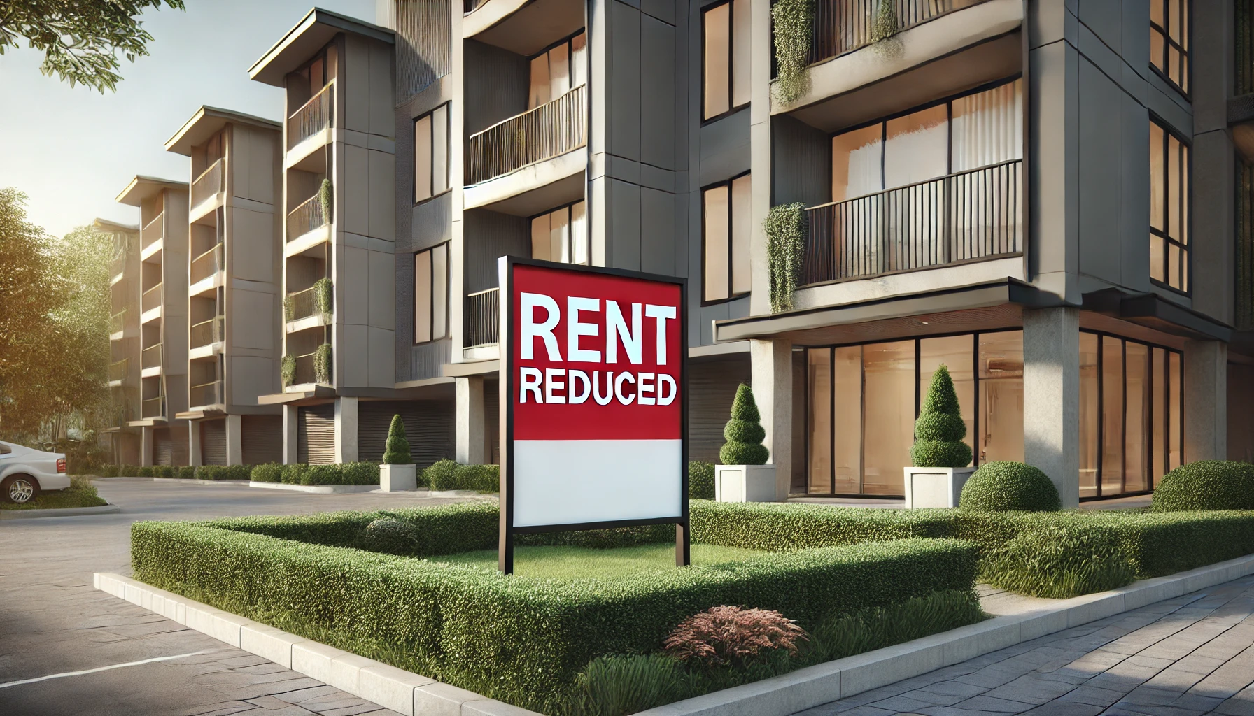 Home prices may still be rising but rents are falling