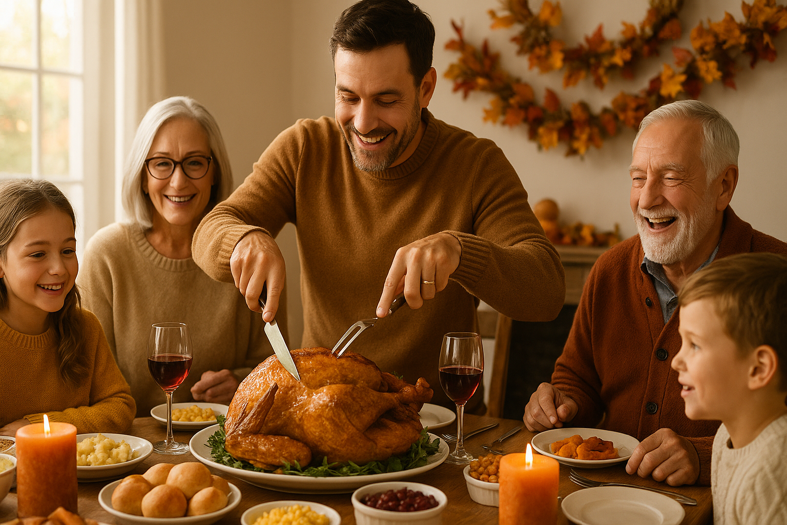 Surgeons urge caution when carving the Thanksgiving turkey