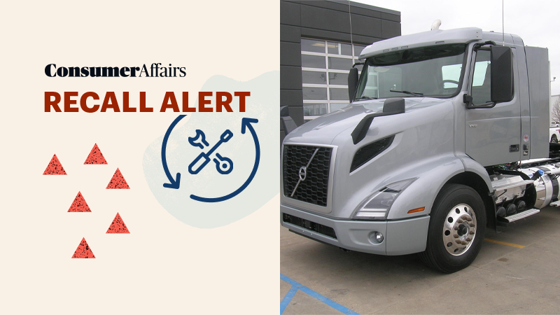 Volvo recalls more than 126,000 trucks