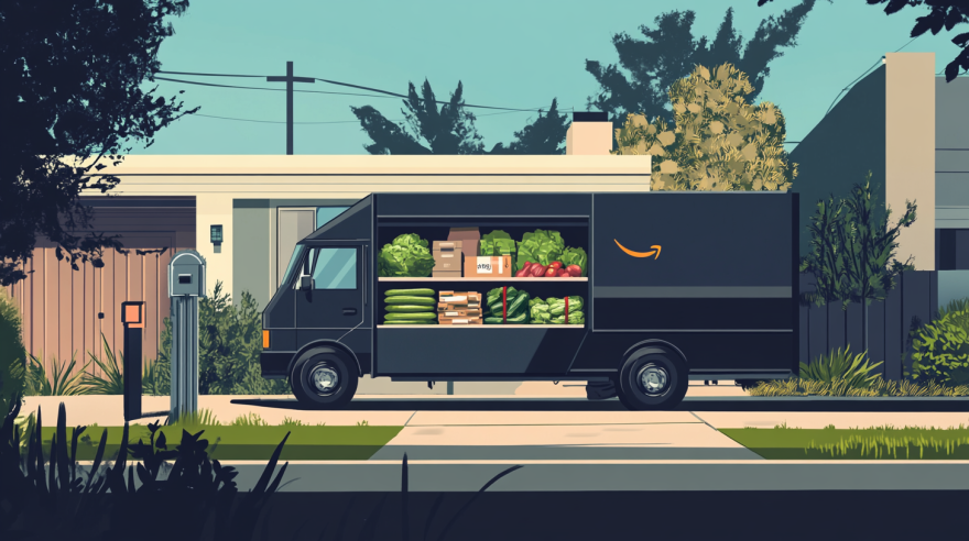 Amazon expands grocery delivery with a heavily discounted annual plan