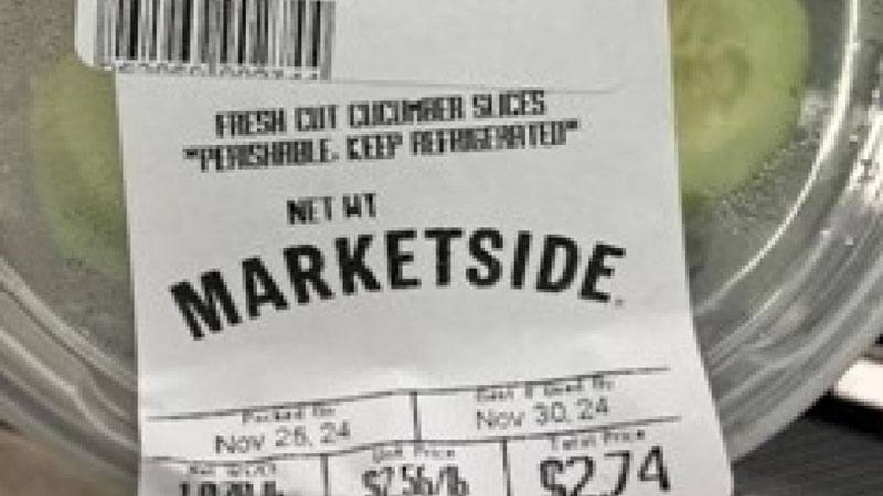 Recall issued for tainted cucumbers sold at 36 Texas Walmart stores