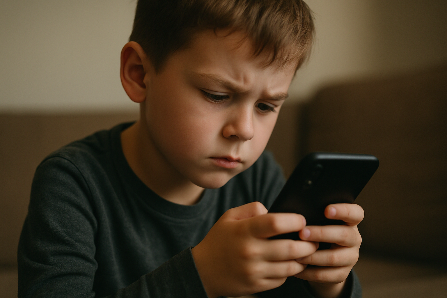 Smartphones threaten children’s well-being, study warns