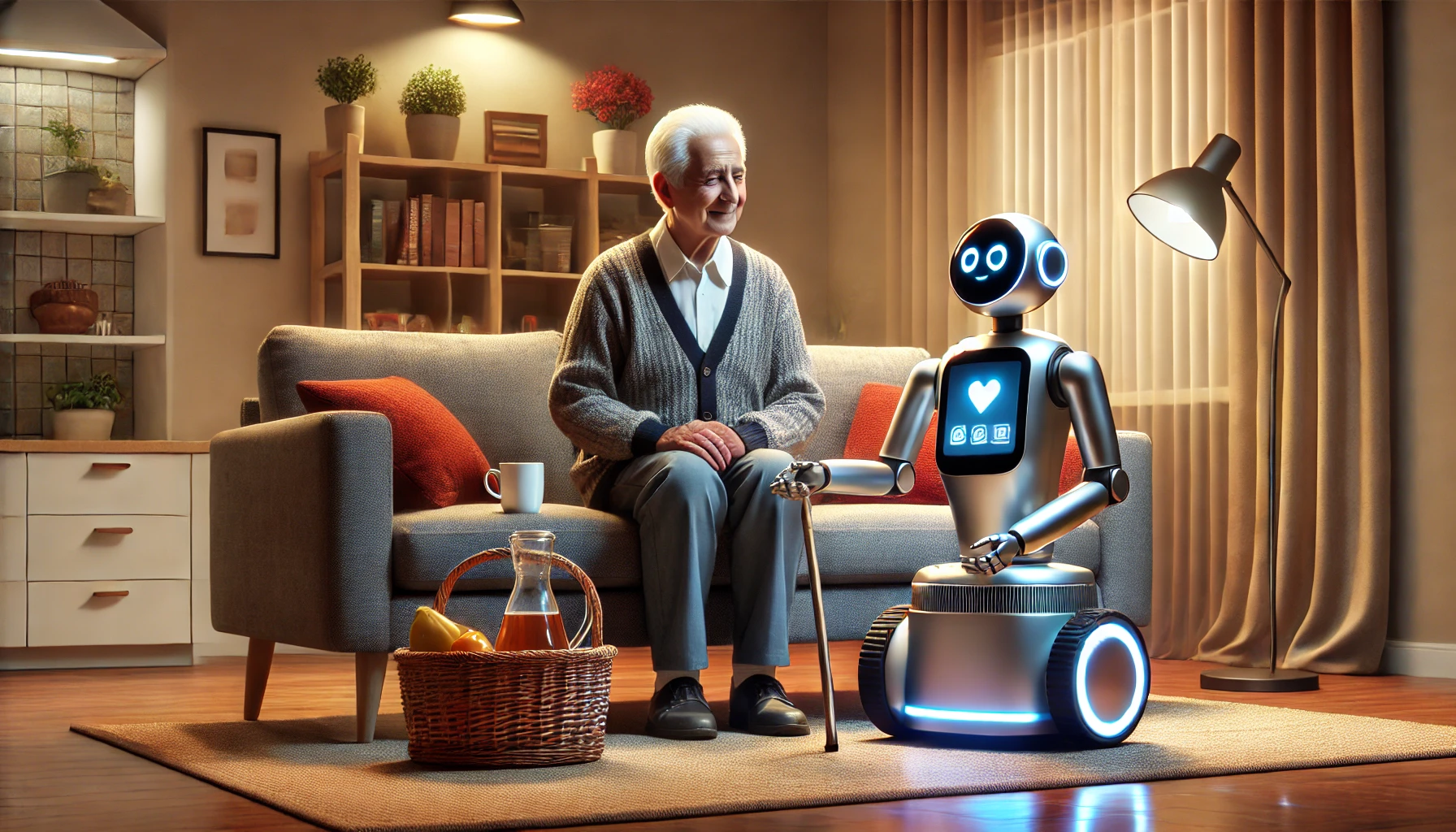 AI-powered robots may be in-home caregivers in the near future
