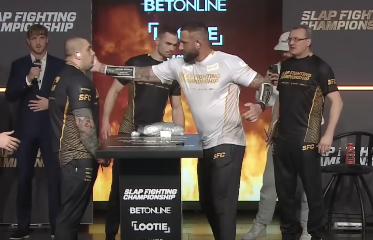 Slap fighting may be fun to watch but it's not great for the ...