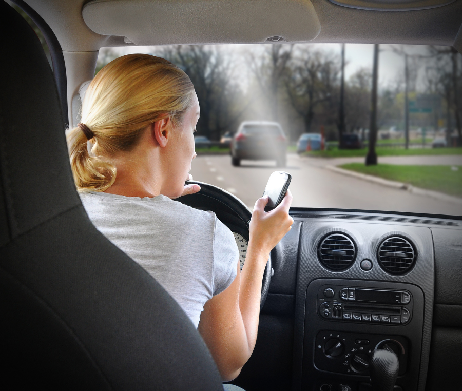 Do texting-while-driving bans work?
