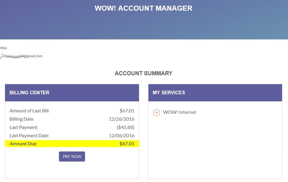 Top 129 Complaints and Reviews about WOW! Internet Cable and Phone